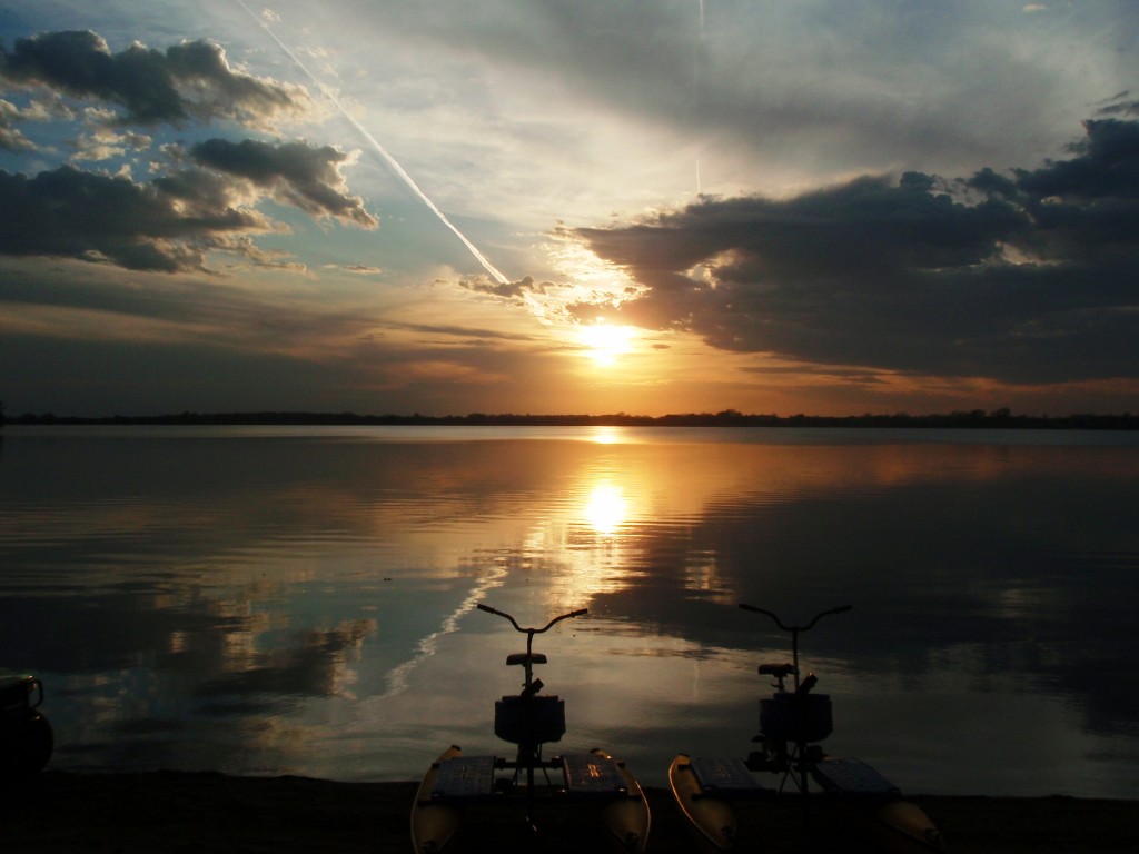 Another Gorgeous Sunset at Lake Florida 4-24-12 - Dickersons Lake ...