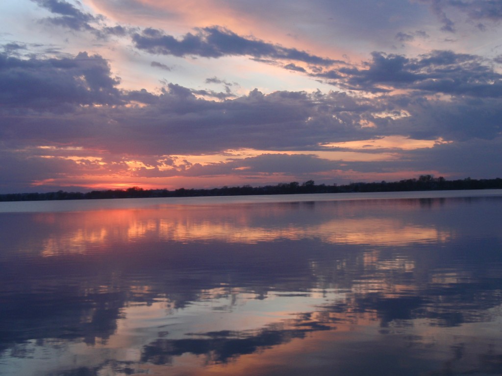 Another Gorgeous Sunset at Lake Florida 4-24-12 - Dickersons Lake ...